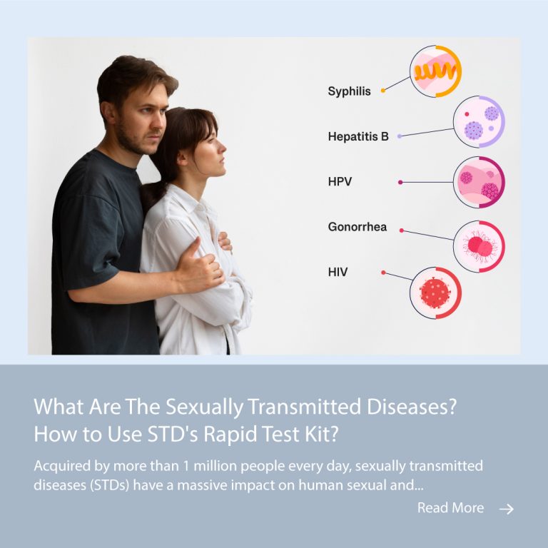 What Are Sexually Transmitted Diseases? How to use STDs Rapid Test Kit ...