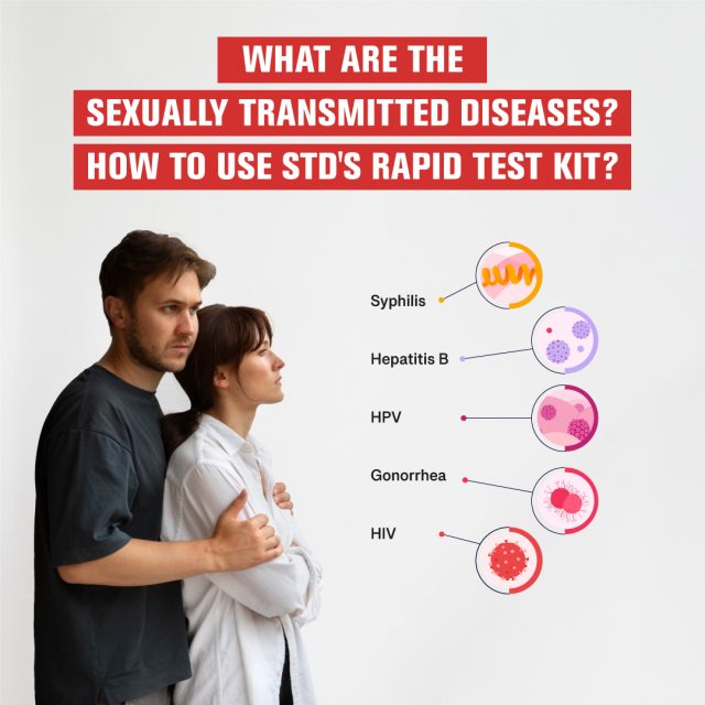 What Are Sexually Transmitted Diseases? How to use STDs Rapid Test Kit ...